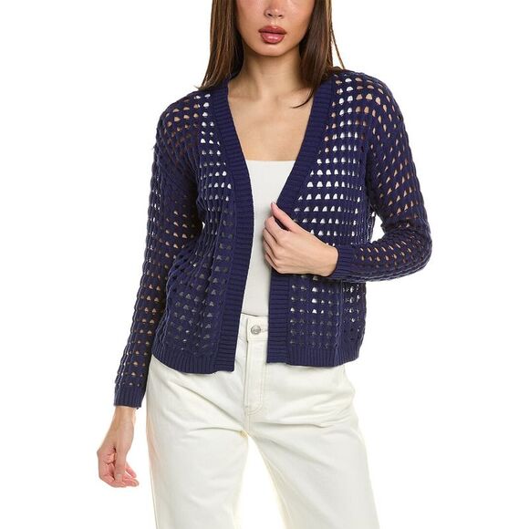 WISPR | Sweaters | Wispr Pointelle Silkblend Cardigan | Poshmark
